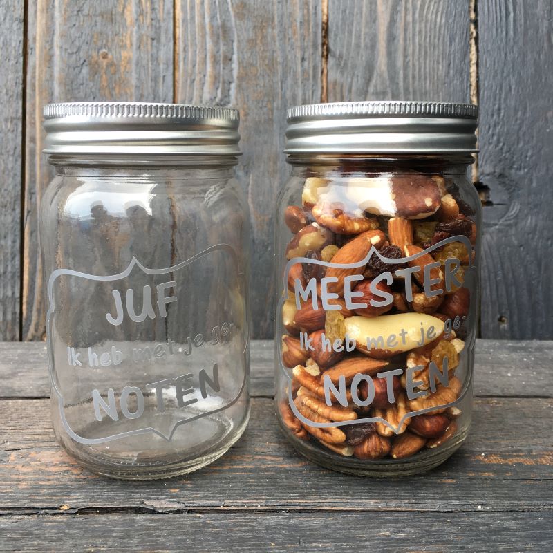 Pot "Juf/Meester ik ..." - Juf & Meester cadeau - Flexmade